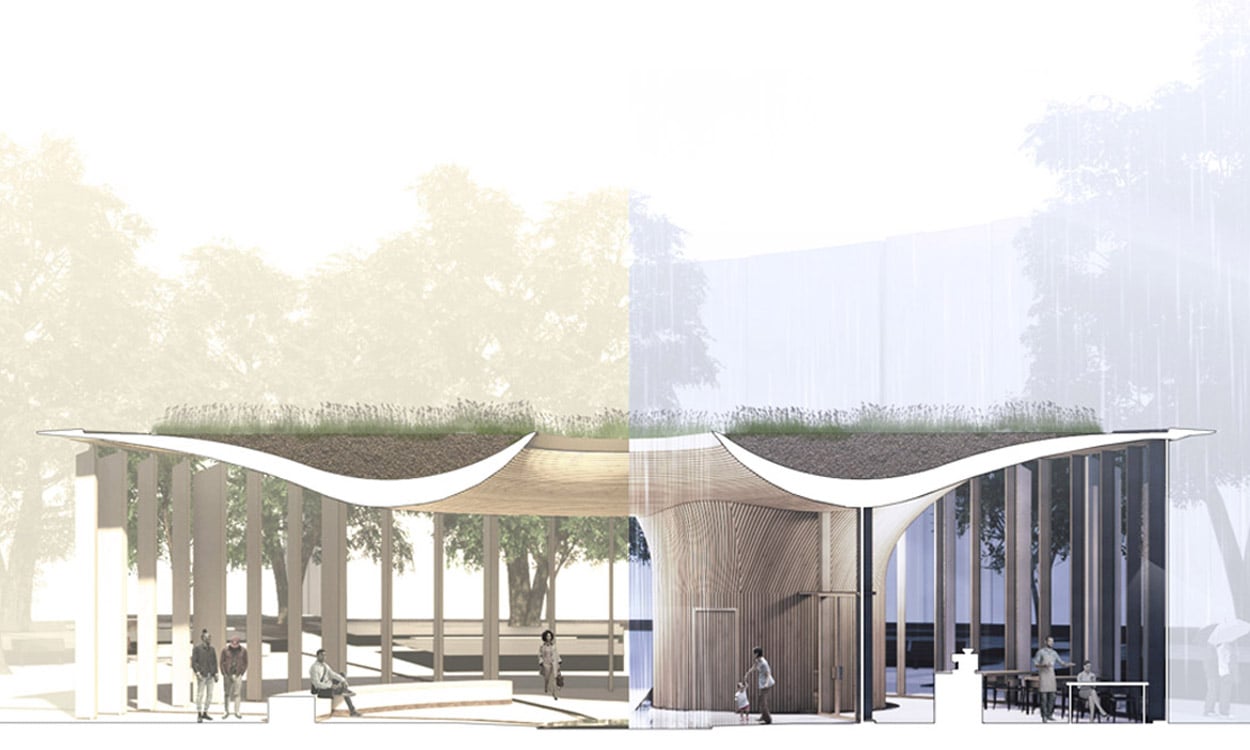 Finsbury Circus Pavilion & Gardens - Langstaff Day